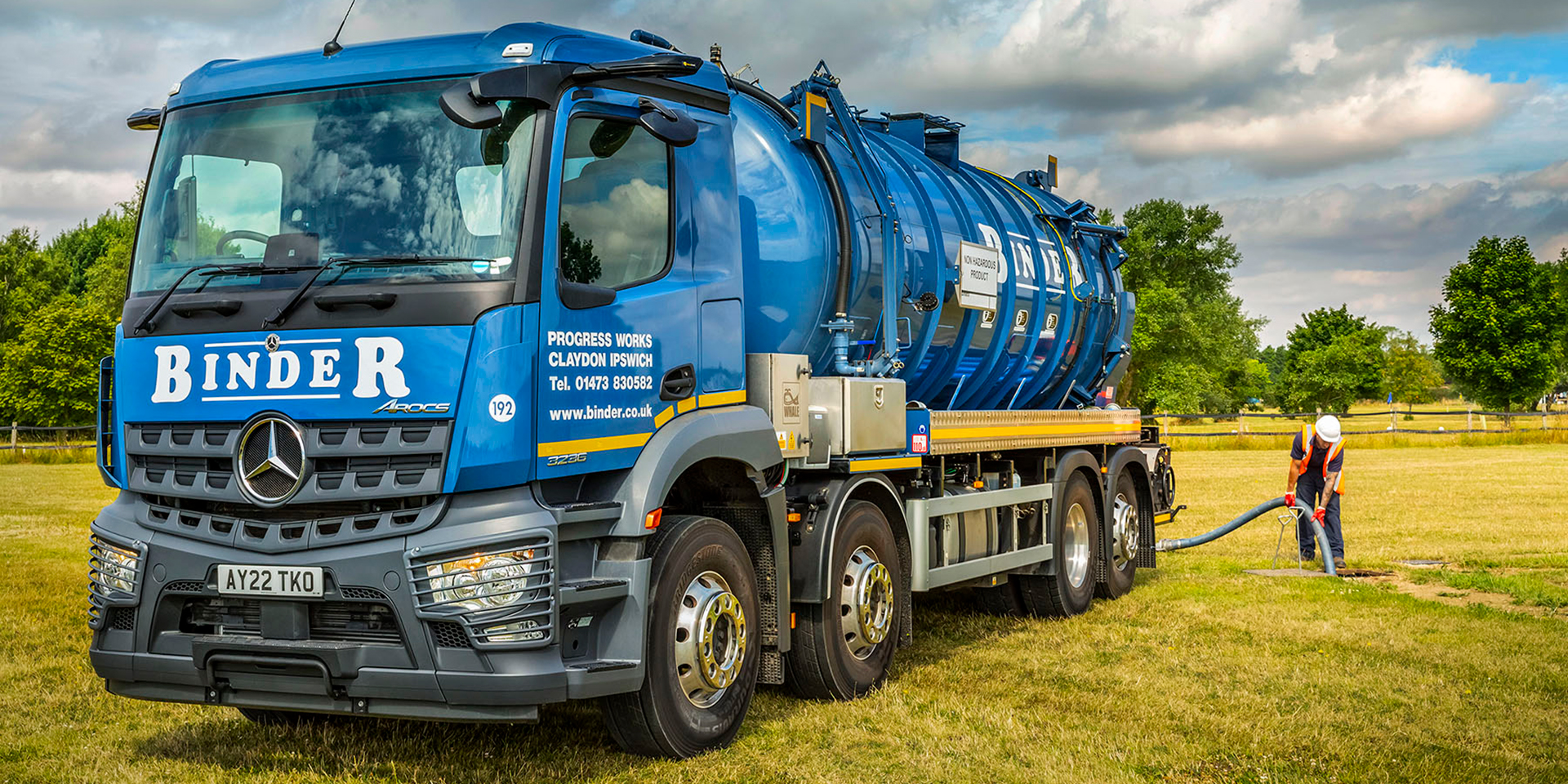 Mercedes-Benz delivers Arocs vacuum tanker | The Truck Expert